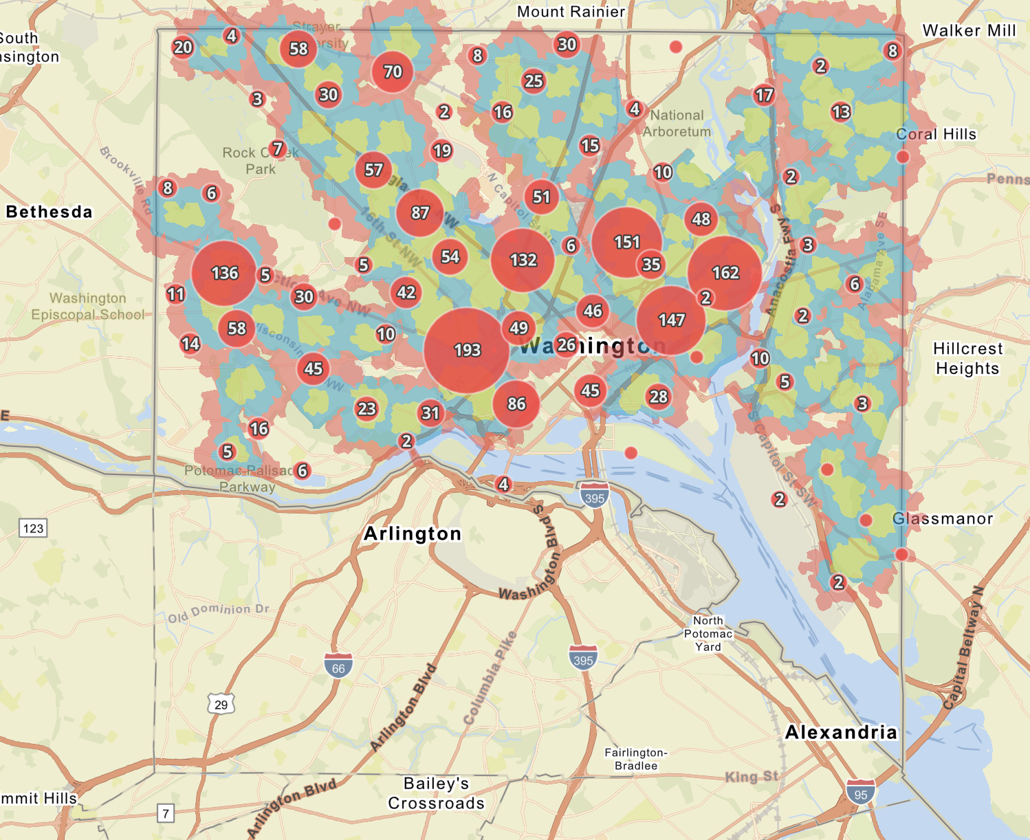 Using ArcGIS Online for Data Clustering | Spatialnode